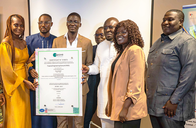 L’entreprise TrEC obtient la certification ISO 9001 version 2015