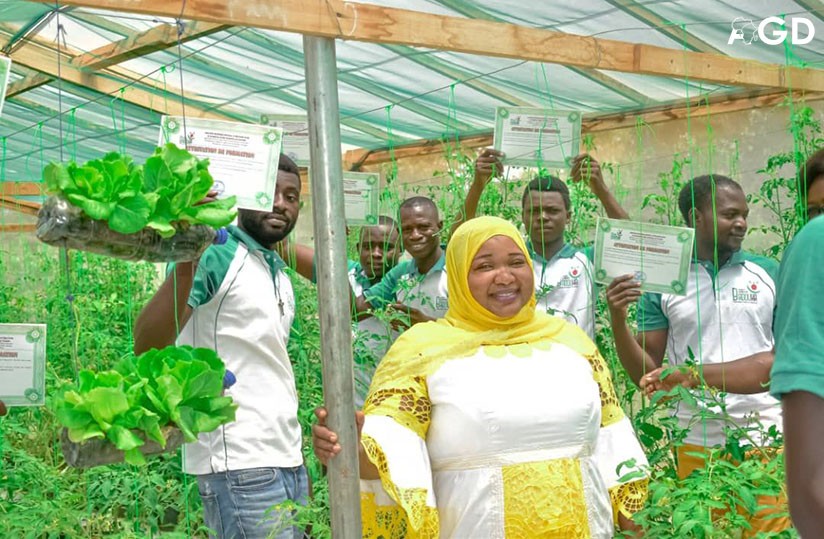 Adiaratou Sanogo, la reine de l’agriculture hors sol au Burkina
