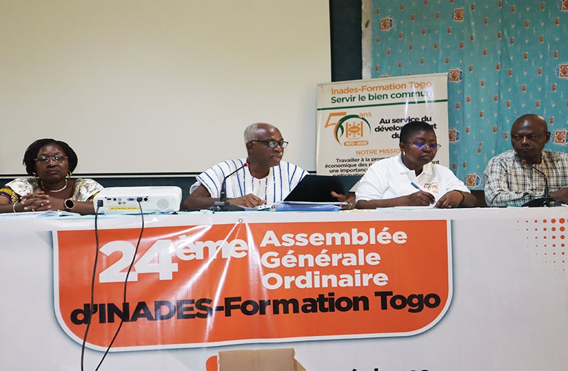INADES-Formation Togo's 24th GA: Strategic Planning and Achievements