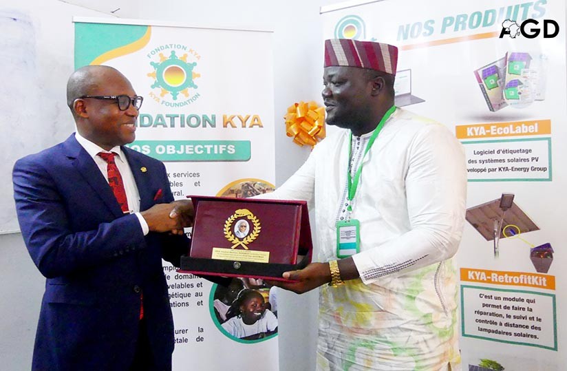 Prof. Yao AZOUMAH, winner of the General Mathieu Kérékou Grand Prize