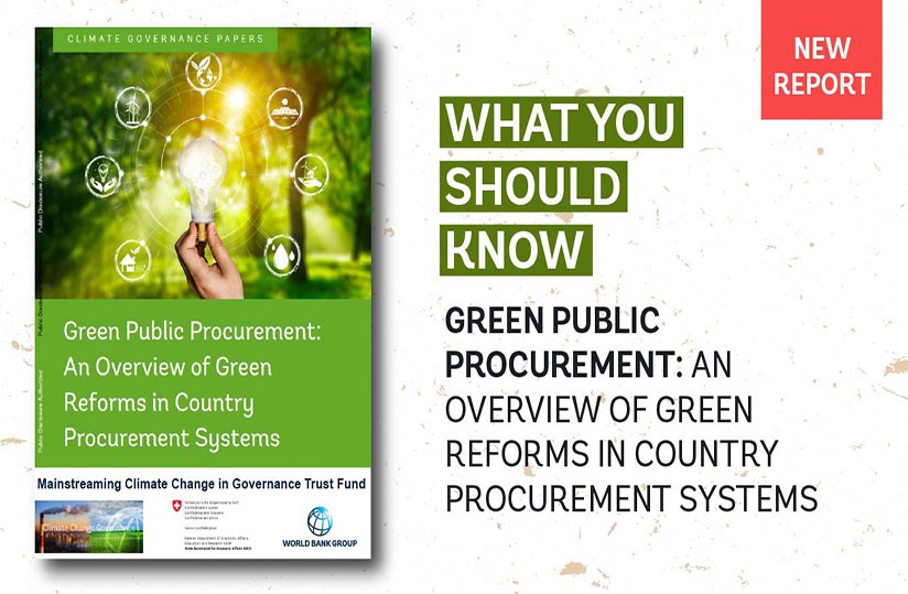 What you should know about the Green Public Procurement Report